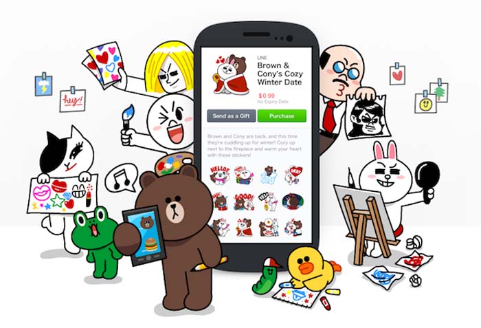 Ternyata di Jepang LINE Messenger Paling Populer - Japanese Music ID