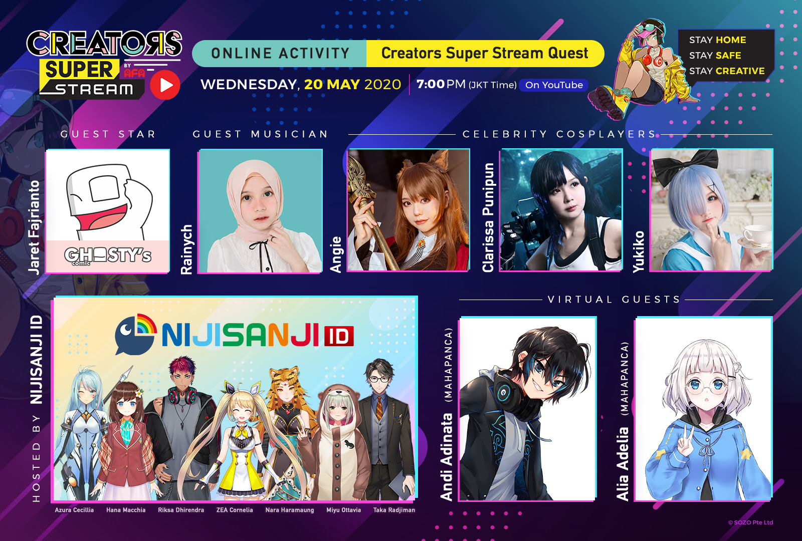 Ketika Acara "Creator Super Fest" Berubah Jadi Versi Online - Japanese ...